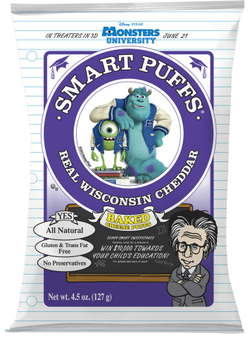 Smart Puffs® Teams Up with Disney Pixar’s Monsters University with a ...