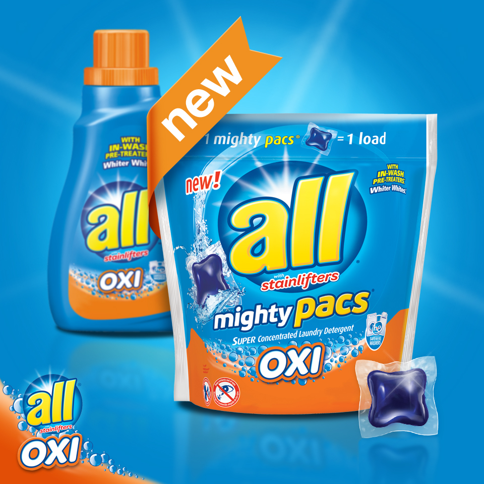 All Detergent Mighty Pacs