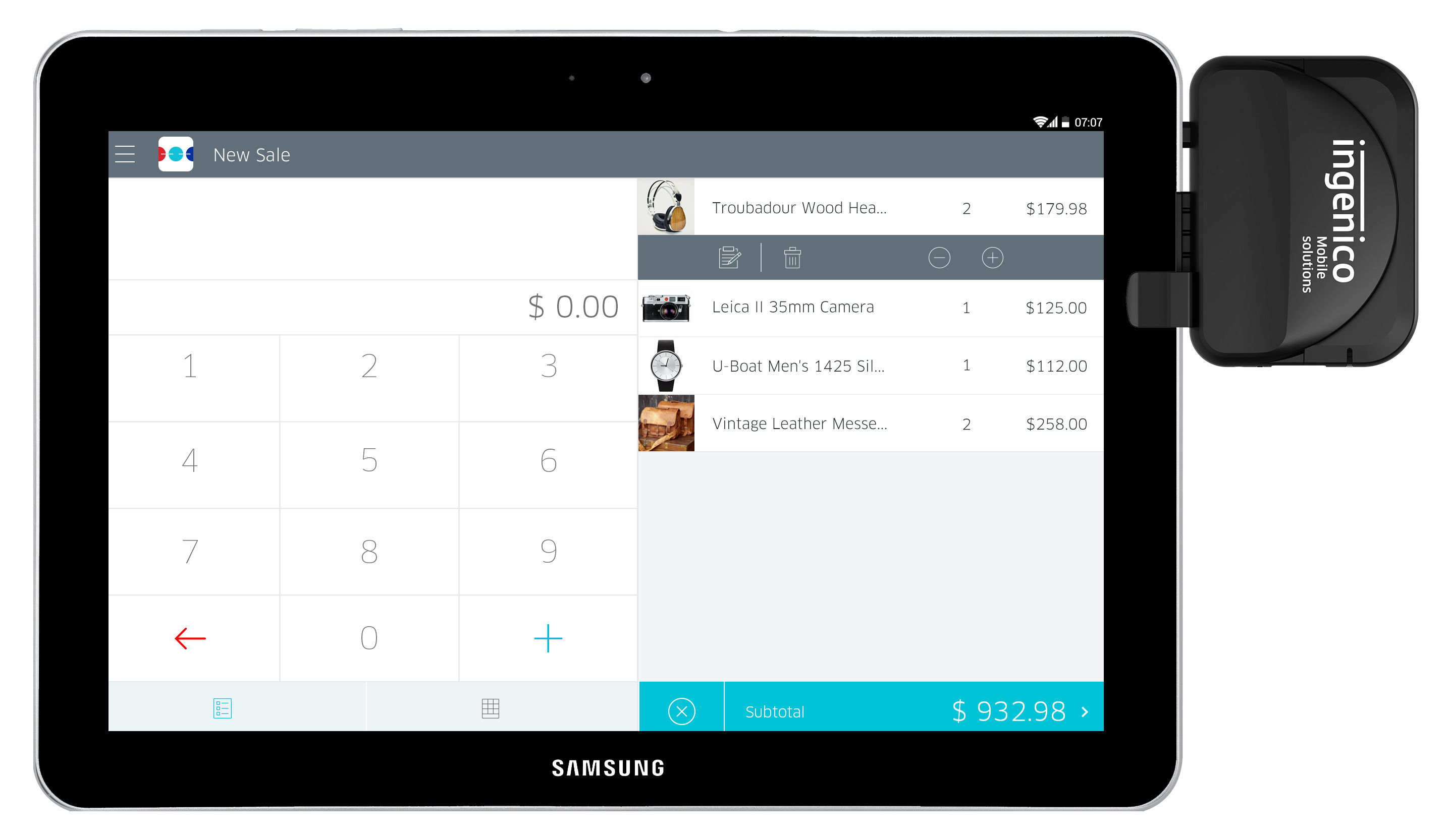 Ingenico Mobile Solutions Launches the First Native mPOS Tablet App ...