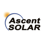 Ascent Solar Announces Hitfar Concepts Ltd. as New Preferred EnerPlex ...