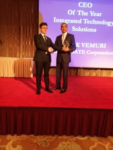 IGATE CEO Ashok Vemuri Honoured with “IAIR CEO of the Year Award - 2014 ...