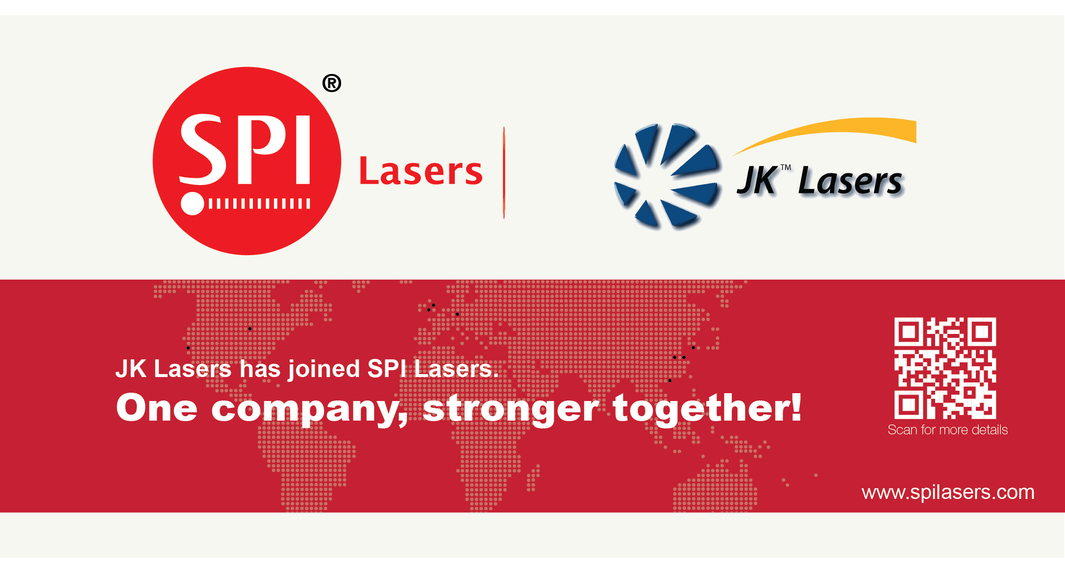SPI收购JK Lasers——取长补短，强强联合 | Business Wire
