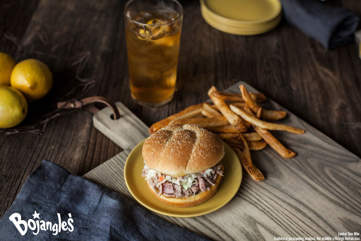 Bojangles'® Savory Pulled Pork BBQ Sandwich Is Back! | Business Wire