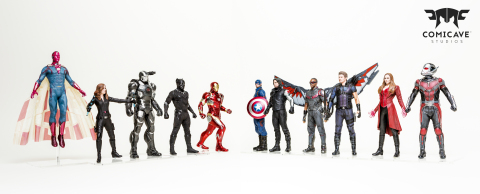 Al Ahli Group Unveils Comicave Studios Marvel Super Hero Collectibles ...