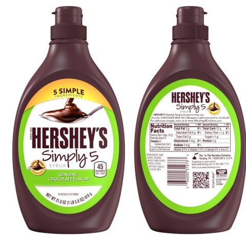 New Hershey’s Simply 5 Syrup is Sweet and Simple with Just Five ...
