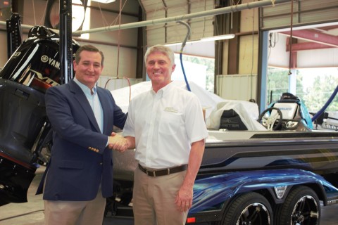 Sen. Ted Cruz Visits Texas-Based Skeeter Boats | Business Wire