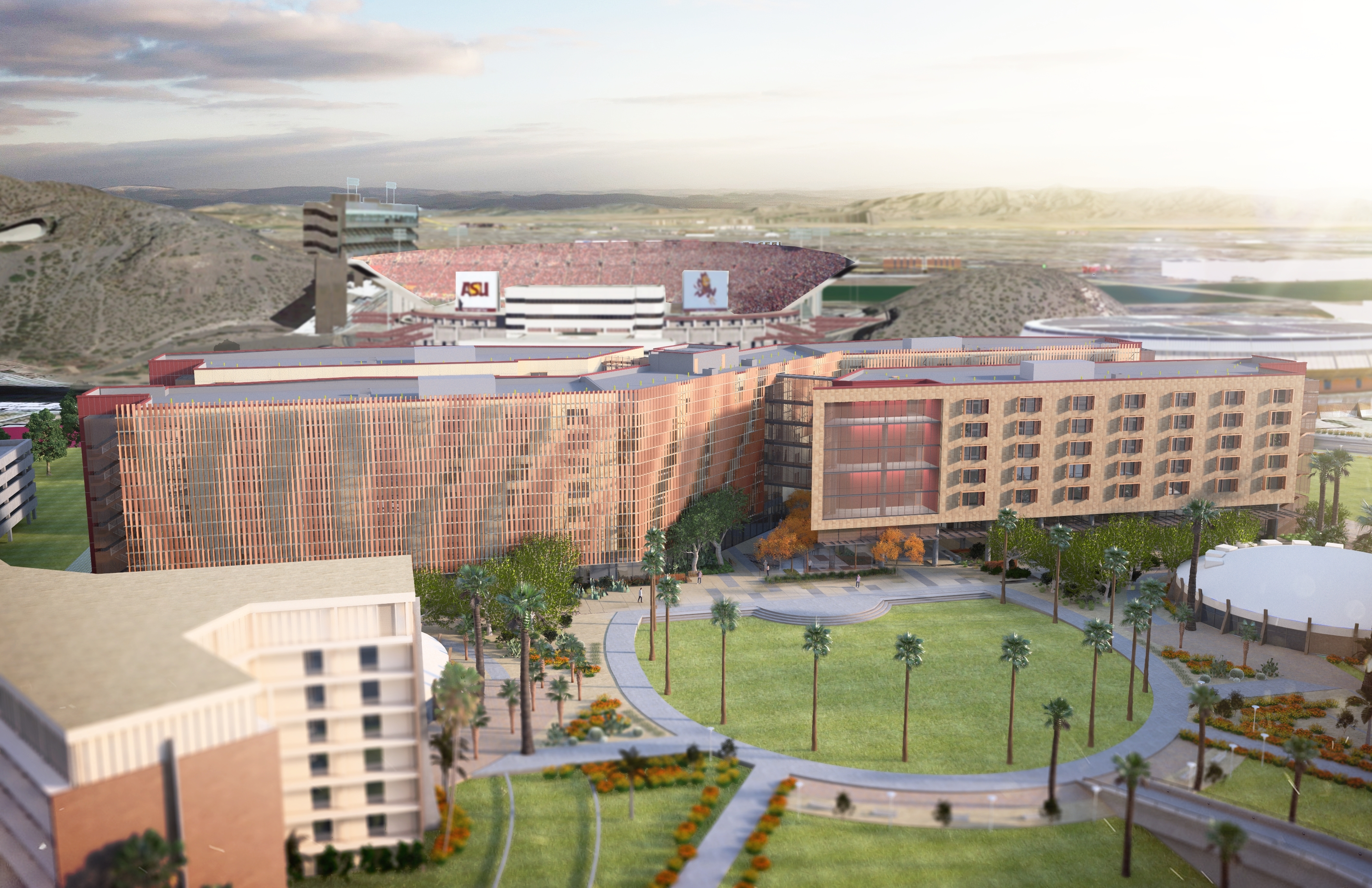 Arizona State University And American Campus Communities Unveil New Arizona State University And American Campus Communities Unveil New