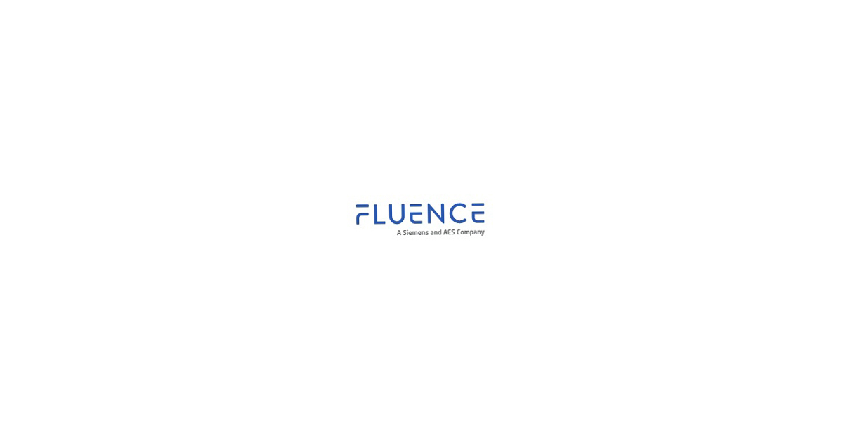 La empresa de almacenamiento de energía Fluence presenta un conjunto de ...