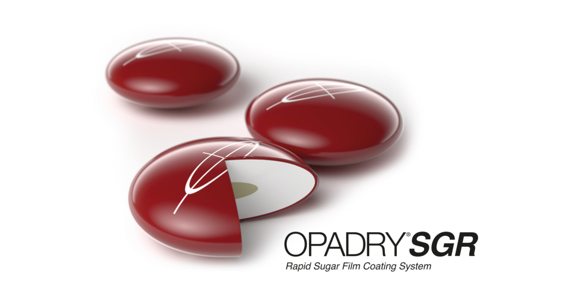 Colorcon, Inc. Transforms the Sugar Coating Process with a New Opadry ...