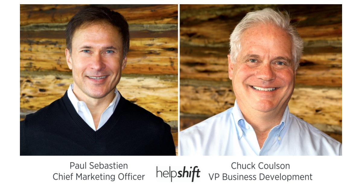 Helpshift Brings on Chief Marketing Officer Paul Sebastien and Vice ...