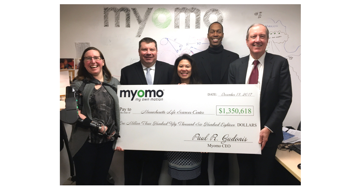 Myomo Completes Repayment of Loan to the Massachusetts Life Sciences ...