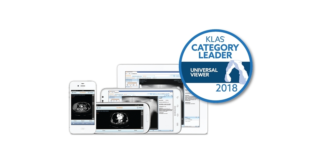 Carestream’s Vue Motion Universal Viewer Earns 2018 KLAS Category ...
