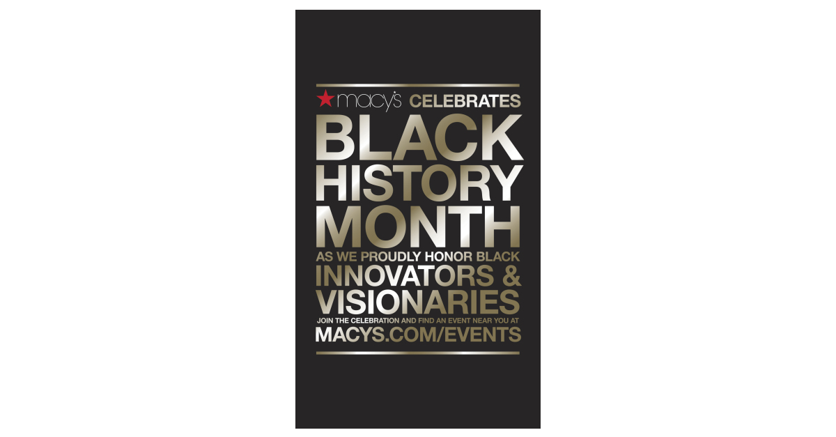 Macy’s Celebrates Innovators and Visionaries During Black History Month ...