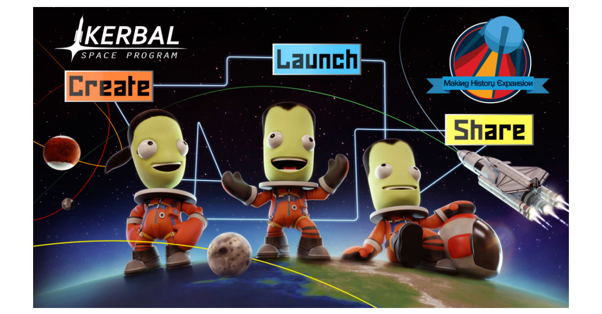 Kerbal Space Program: Making History Expansion Launching March 13, 2018 ...