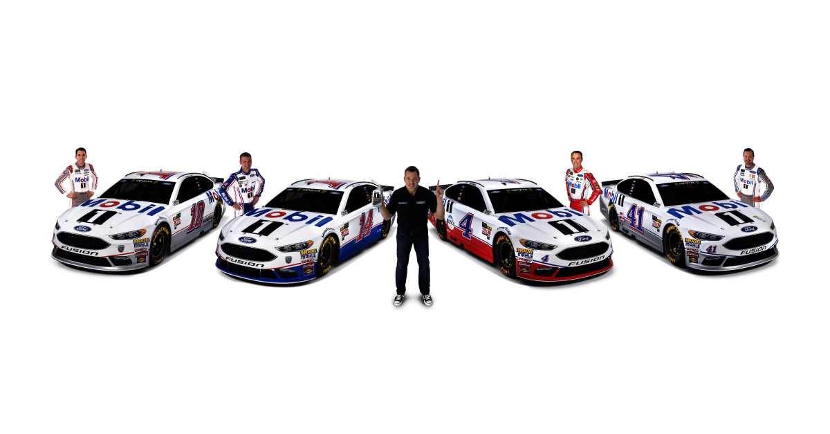 Mobil 1TM and Stewart-Haas Racing Gear Up for the 2018 NASCAR Season ...