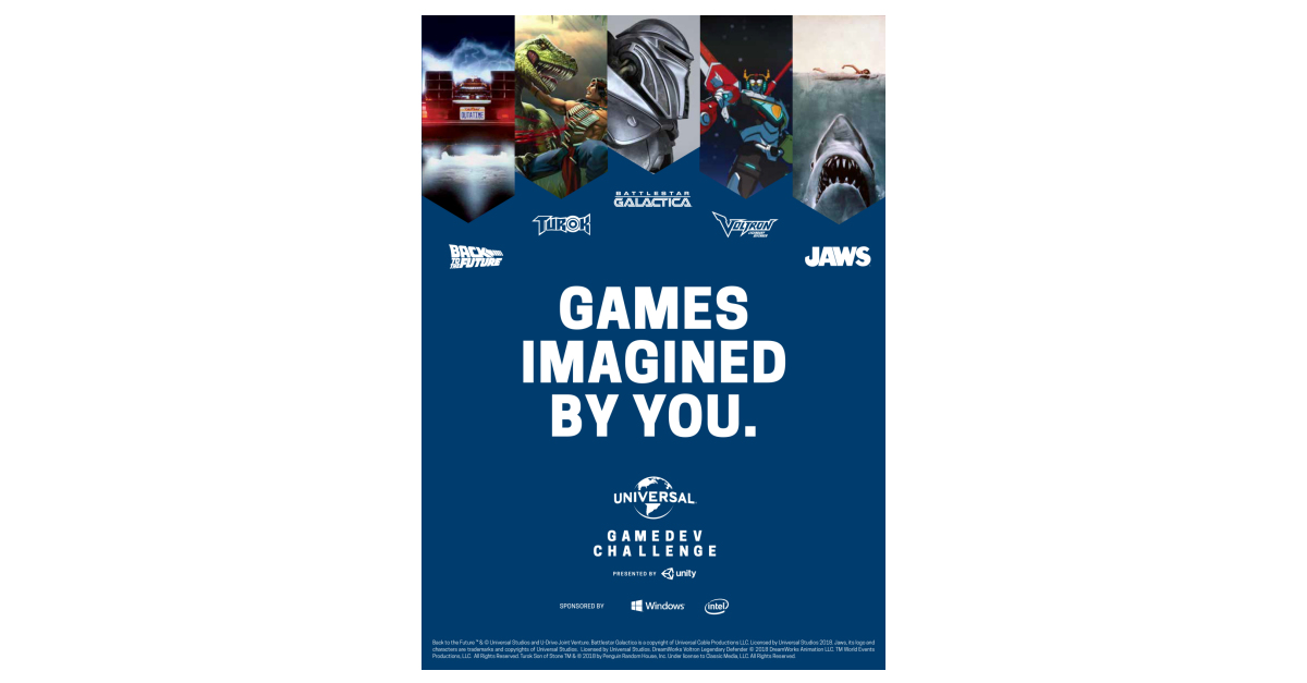 Unity Technologies and Universal Games Launch Universal GameDev Challenge | Business Wire