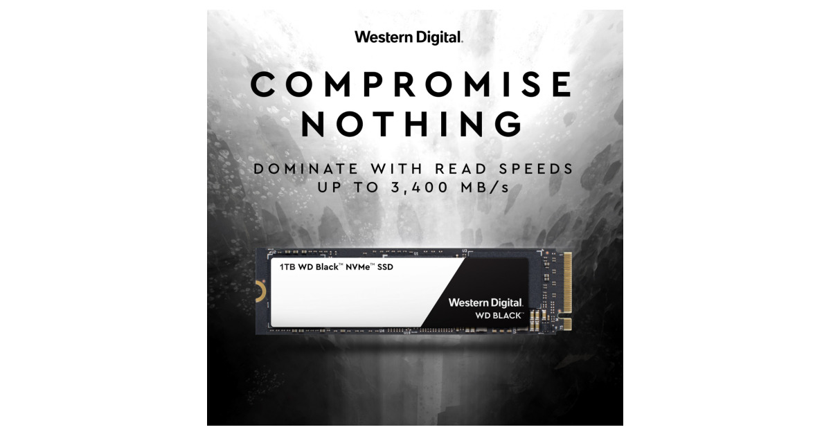 Western Digital Ups the Game with Powerful New Gaming SSD with NVMe ...