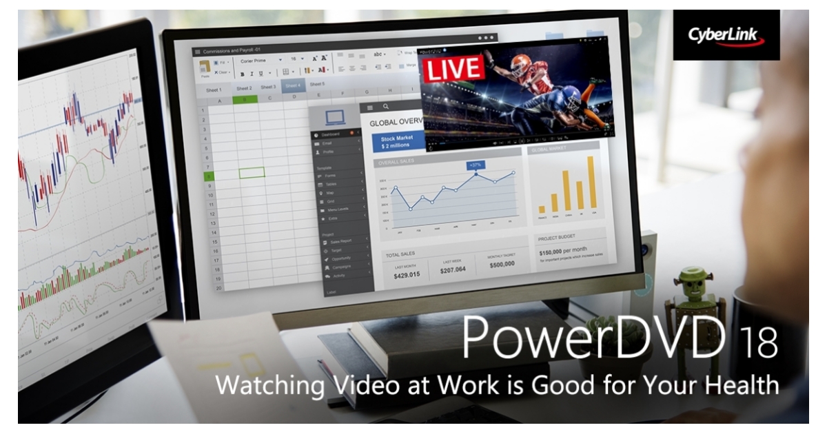 CyberLink’s Launch of PowerDVD 18 Brings Entertainment to the Office ...