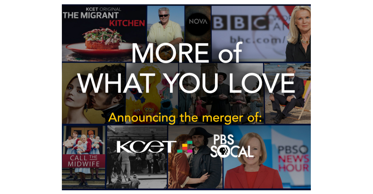 KCETLink Media Group and PBS SoCal Announce Merger | Business Wire