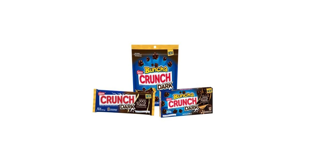 NESTLÉ® CRUNCH® Goes Dark With NEW! NESTLÉ® CRUNCH® Dark and BUNCHA ...