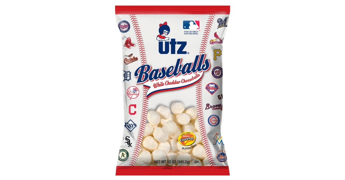 Utz Partners with MLB in Its First Major Sports League Sponsorship ...