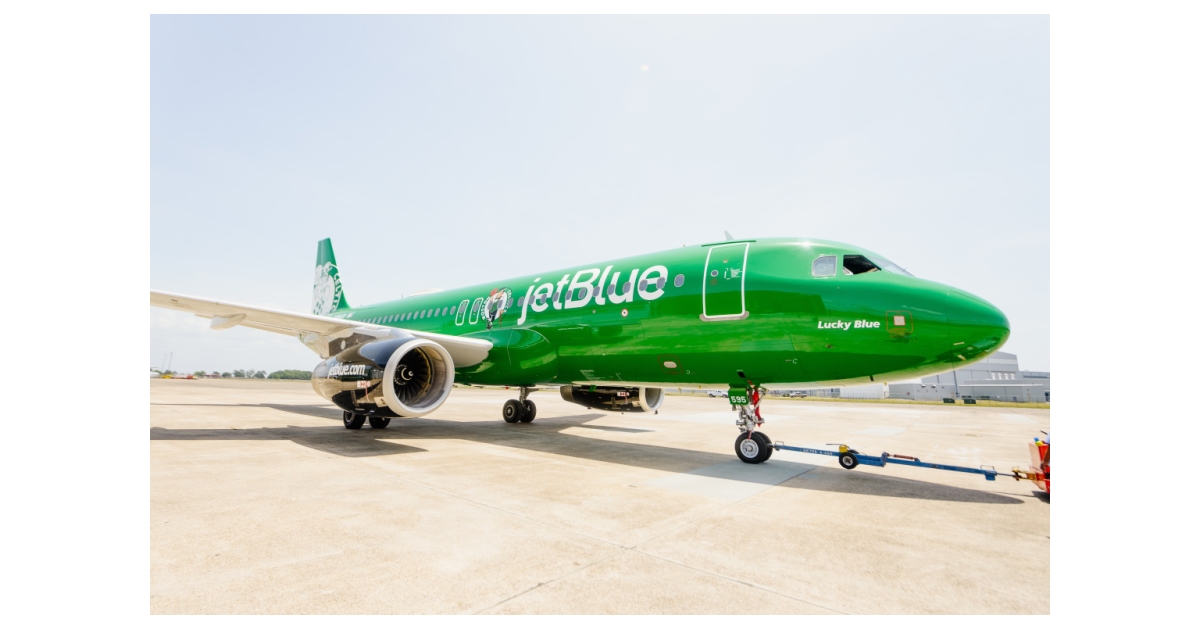 JetBlue, Boston’s Favorite Airline, Unveils Its First NBA Livery in ...