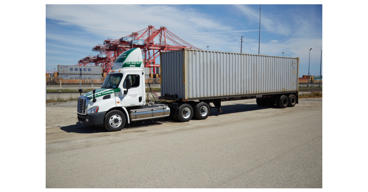 Trucking Firms Deploy Ultra Clean Near-Zero RNG Trucks at Ports of Long ...