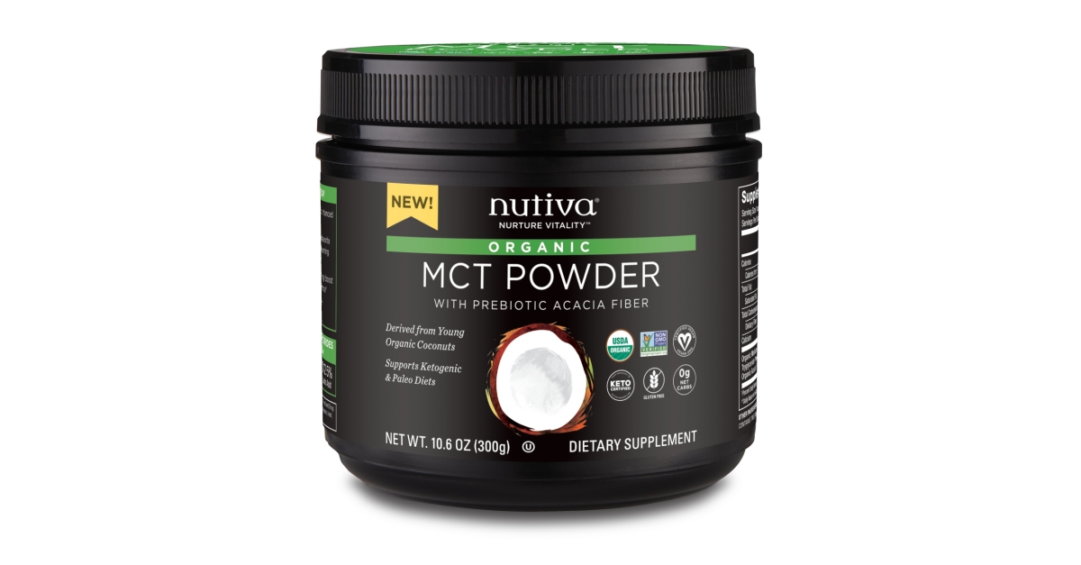 Nutiva® Unveils First Organic MCT Powder, NuMCT™ | Business Wire