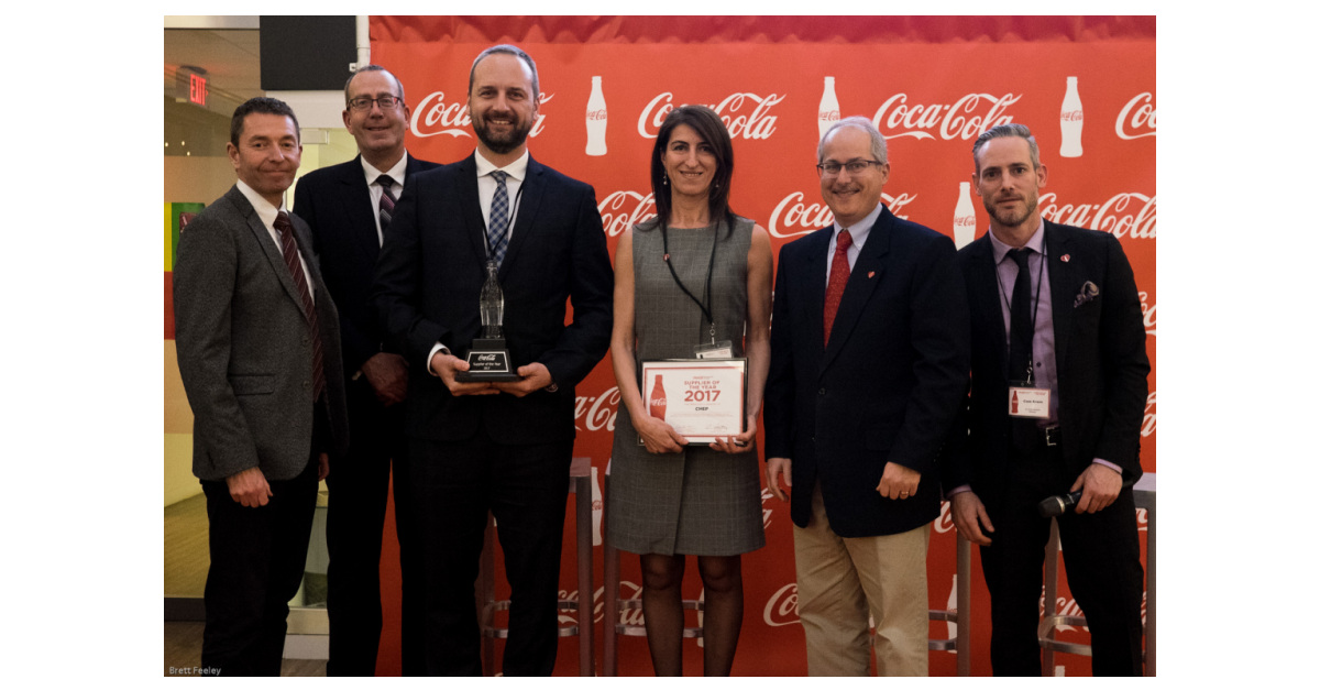 CHEP Recognized with Supplier of the Year Award from Coca-Cola ...