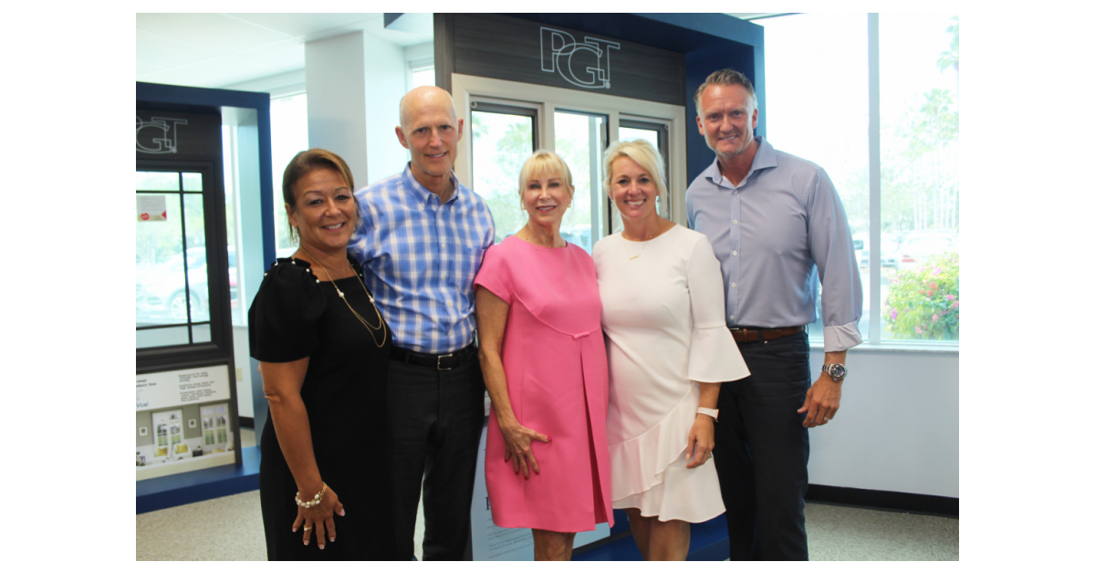 Florida Governor Visits PGT Innovations | Business Wire