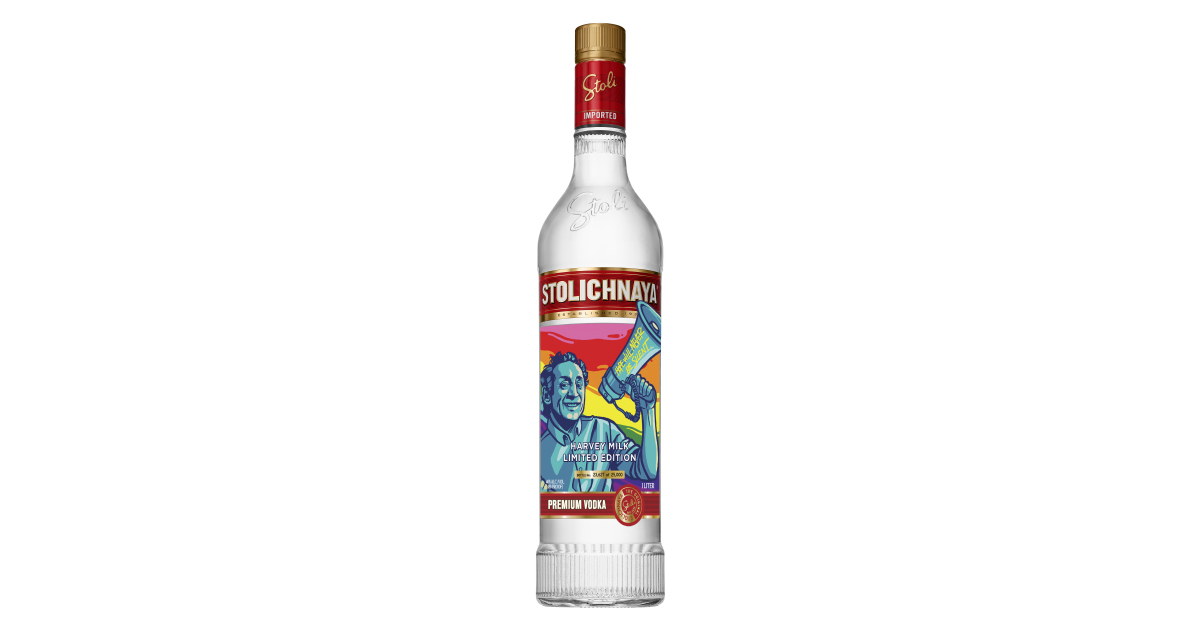 Stoli® Vodka Launches Harvey Milk Limited Edition Bottle to Celebrate ...