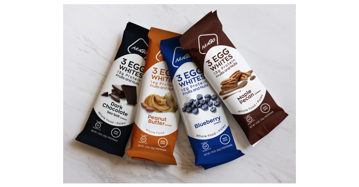 NuGo Nutrition Introduces Paleo, Non-GMO Egg White Protein Bars ...