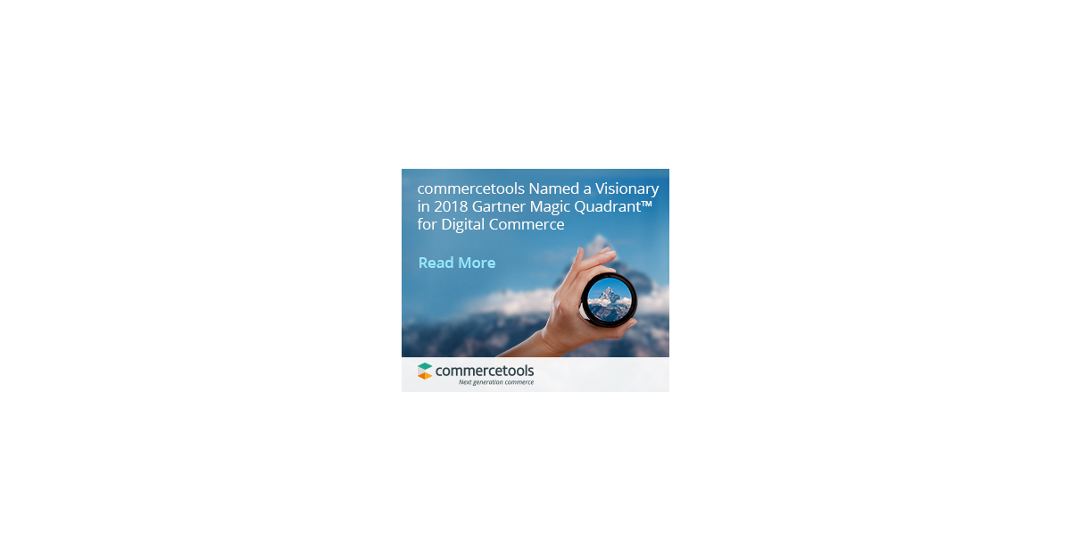 commercetools Named a Visionary in Gartner Magic Quadrant for Digital ...