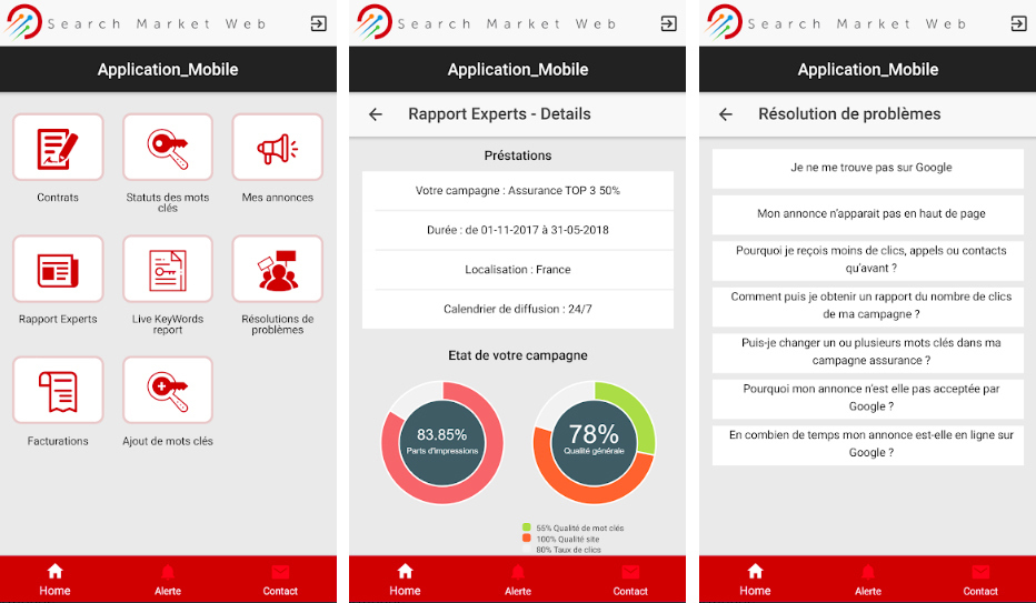 Search Market Web : “Cliquez et Visualisez” Une nouvelle application ...