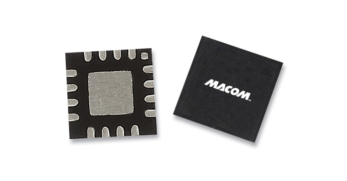 MACOM’s New Power Detector Features Best-in-Class Wide-Input Bandwidth ...
