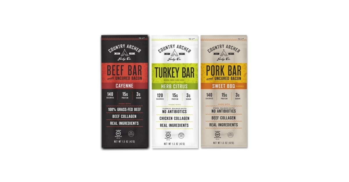 Country Archer Jerky Co. Makes Collagen Snackable with Savory New Meat ...