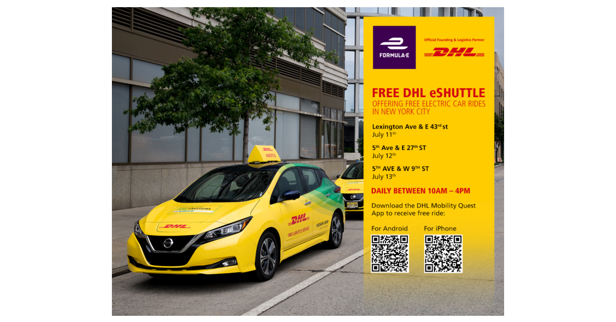 DHL, Official Logistics Partner to Formula E, is Offering New Yorkers ...