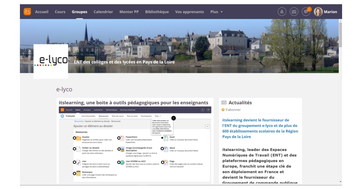 itslearning devient le fournisseur de l'ENT du groupement e-lyco et de ...