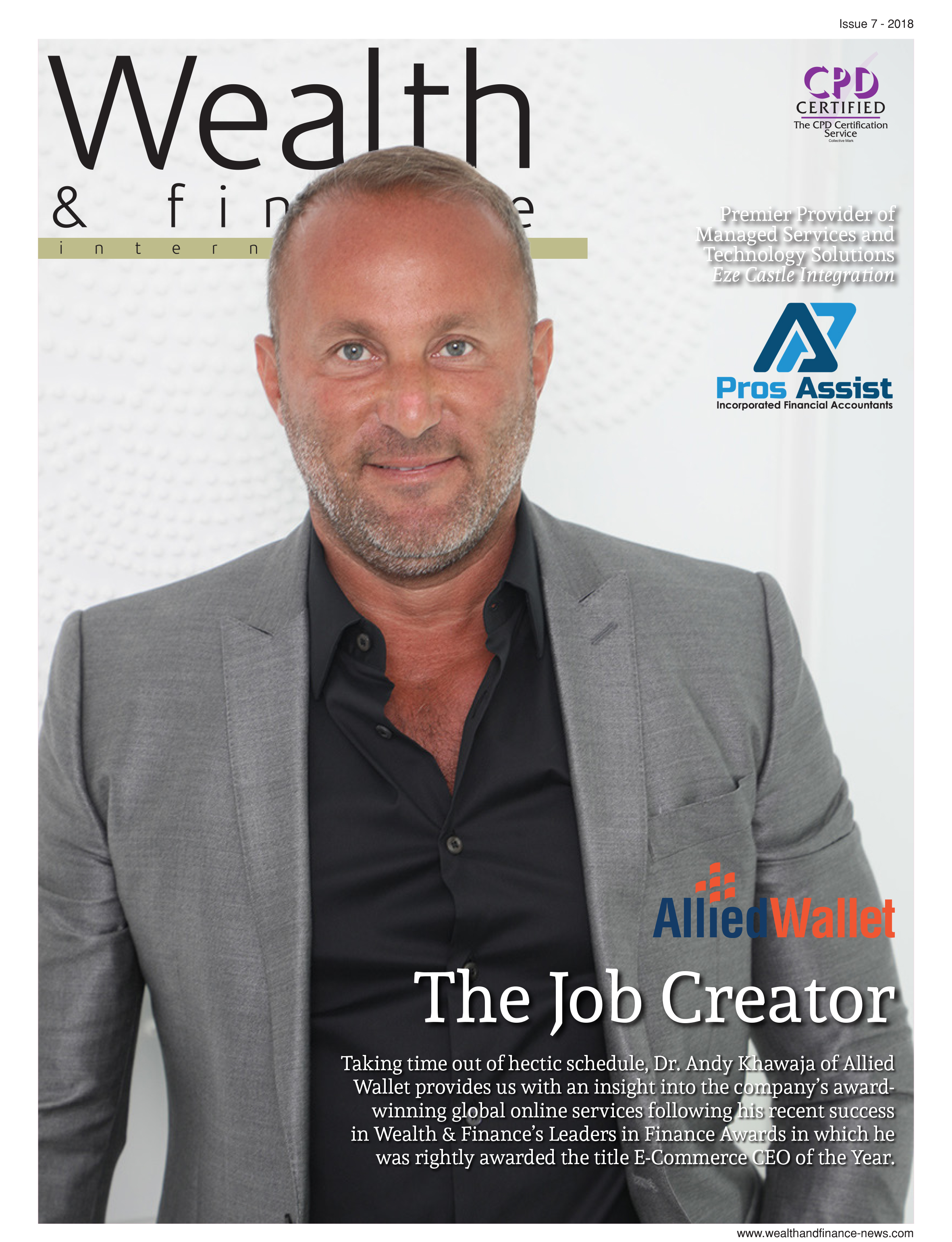 Allied Wallet CEO Featured as the “Job Creator” on New Wealth & Finance ...