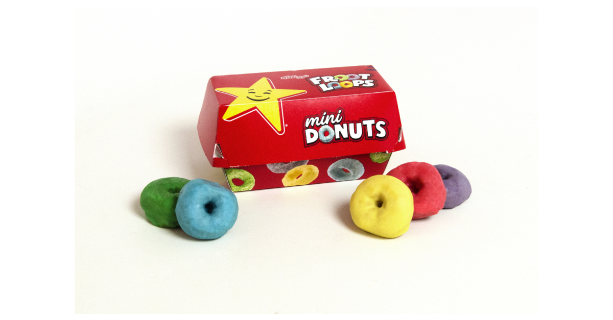 Carl’s Jr. and Hardee’s Launch Froot Loops Mini Donuts | Business Wire