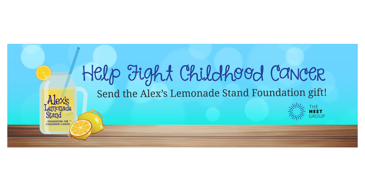 The Meet Group Joins Alex's Lemonade Stand Foundation to Help Children ...