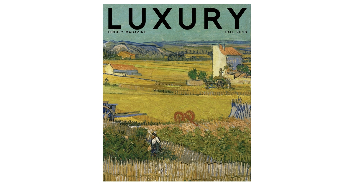 LUXURY MAGAZINE Unveils Its Fall 2018 Issue: Style & Design | Business Wire