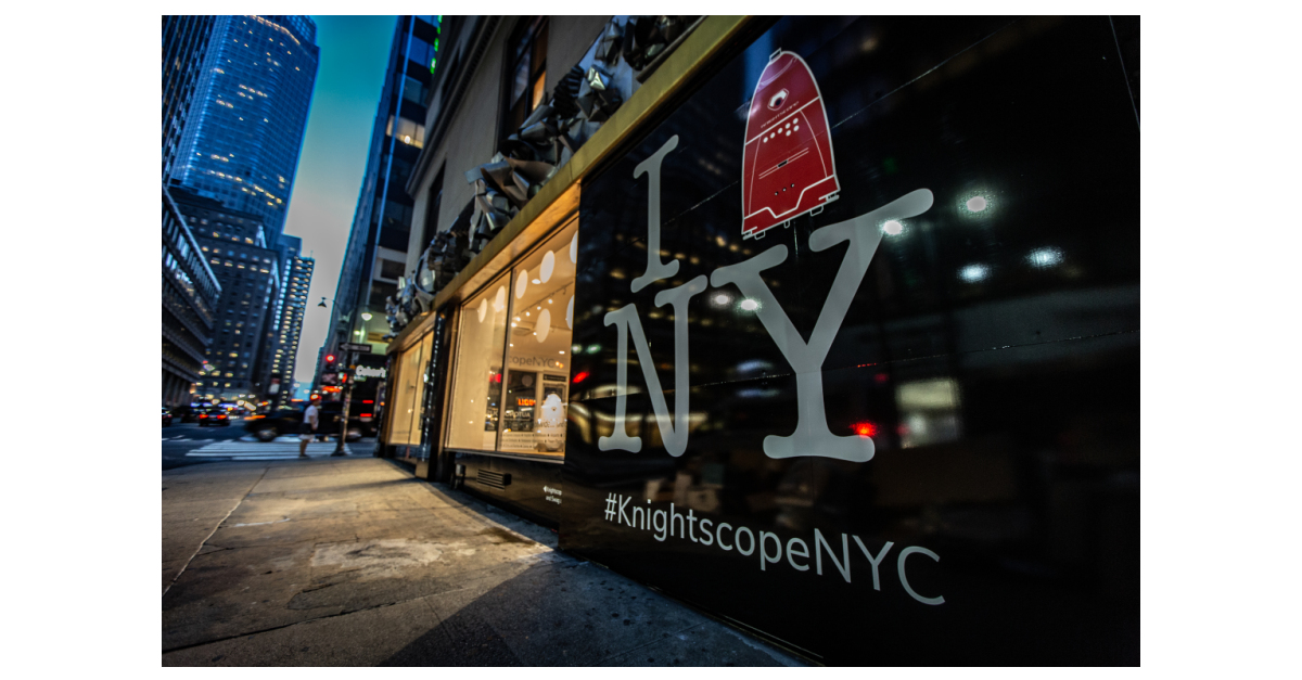Knightscope Showroom NYC Brings “Security Team of the Future” to ...