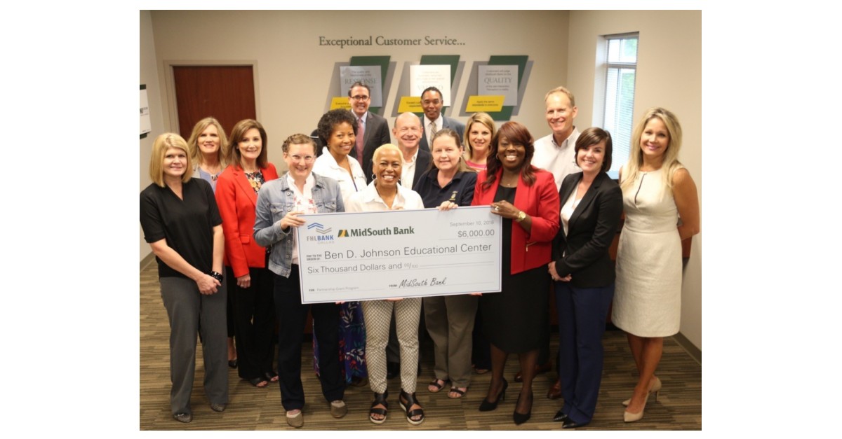 MidSouth Bank and FHLB Dallas Award $6K Grant to Develop Community ...