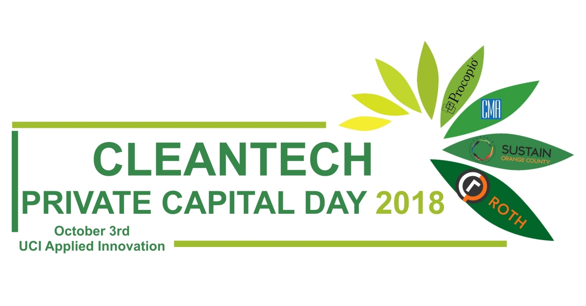 ROTH Capital Partners, Sustain OC, CMA and Procopio to Host Cleantech ...