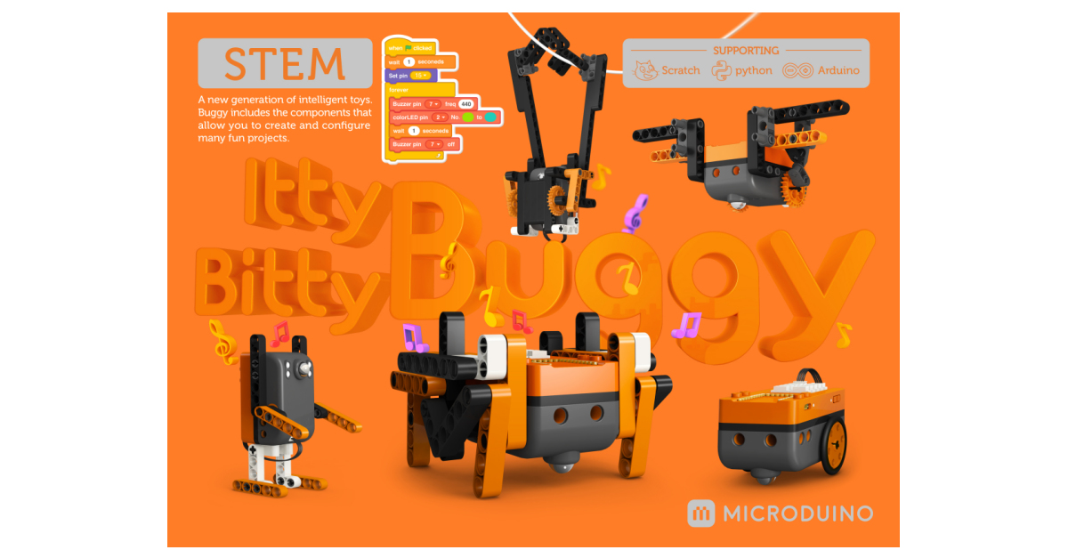 Microduino Introduces Its Next Generation of STEM Toys with the Itty ...