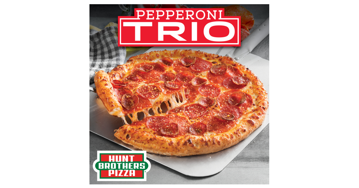 Hunt Brothers® Pizza Launches Pepperoni Trio | Business Wire