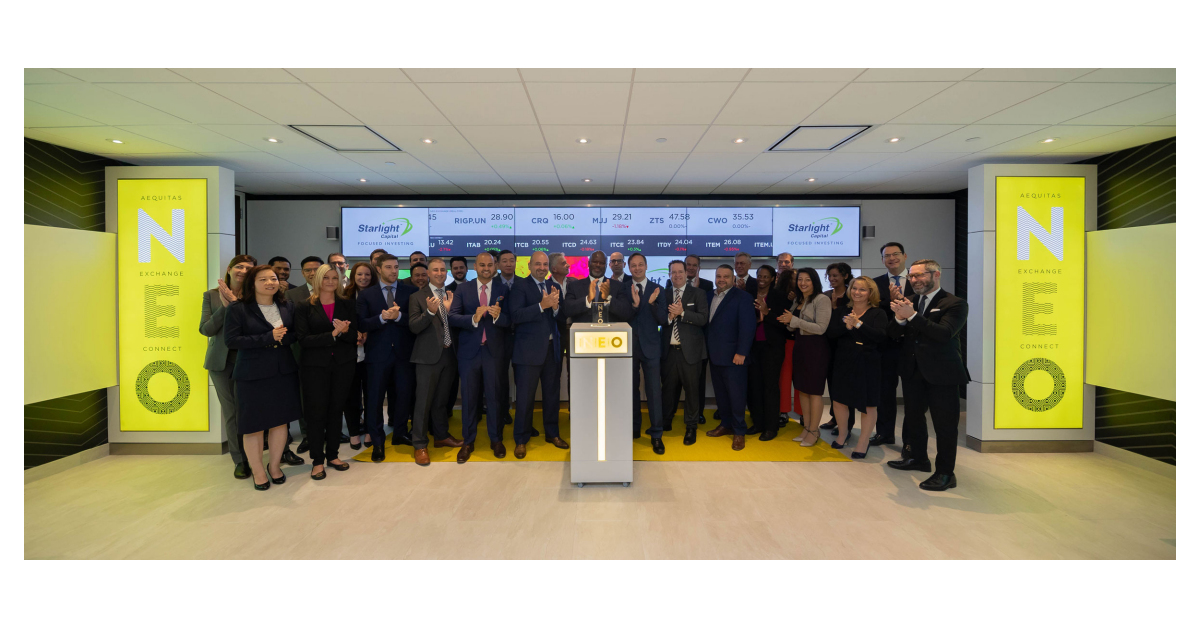 Starlight Capital Launches Its First ETFs On NEO | Business Wire