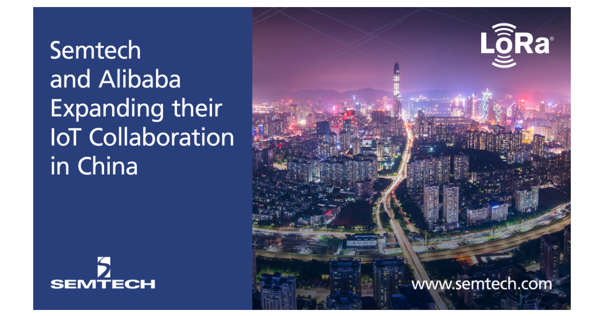 Semtech and Alibaba Cloud Expands IoT Collaboration with LoRa ...