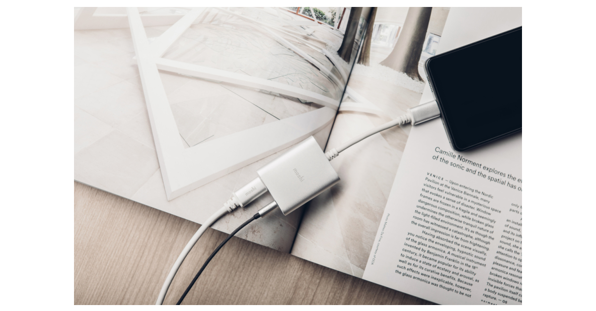 Moshi Releases 2nd-generation USB-C Digital Audio Adapter with Charging ...